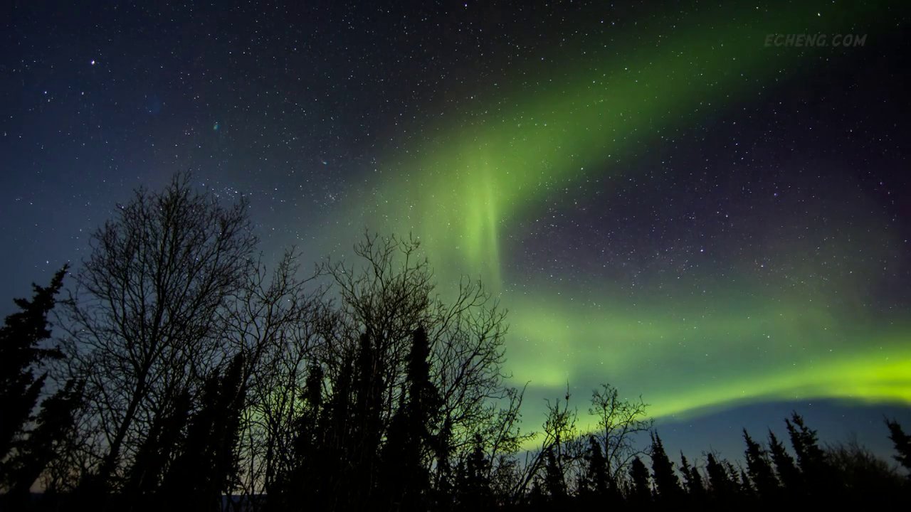 Northern Lights in Alaska, March 2013 timelapse | timelapse.org
